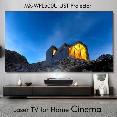 China 5000 Lumen WUXGA Resolution Ultra Short  Laser Projector For Home Cinema TV Experience for sale