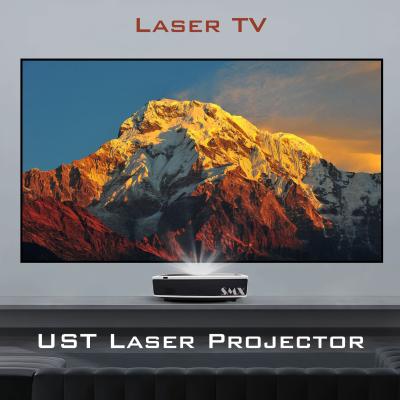 China 5000 Lumen Laser Projector WUXGA Resolution Ultra Short Throw Design for Bright Room Home Cinema for sale
