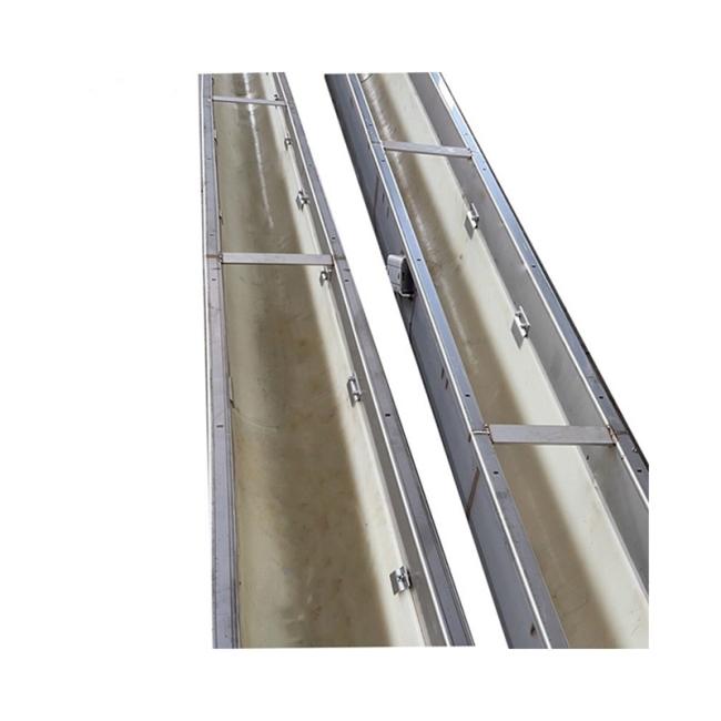 OEM Custom U Type Horizontal Sludge Shaftless Conveying Machinery Screw Auger Conveyor