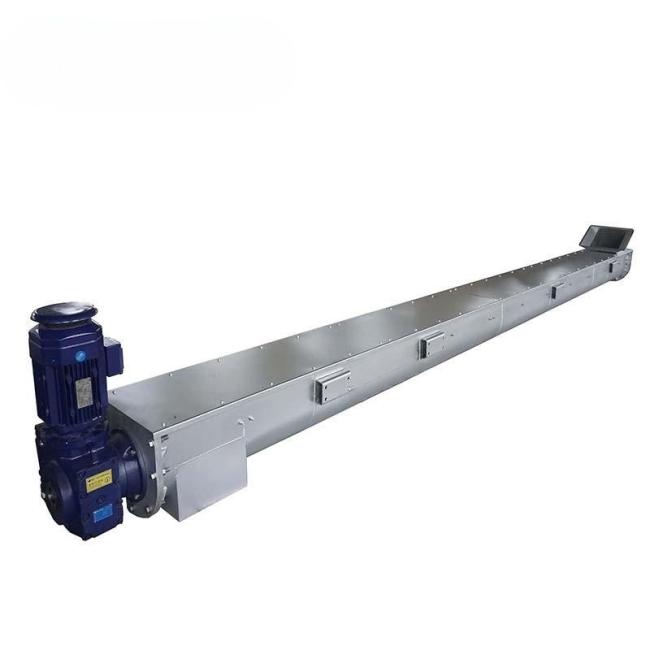 OEM Custom Continuous Sludge Cake Conveying Machinery Screw Incline Shaft Conveyor