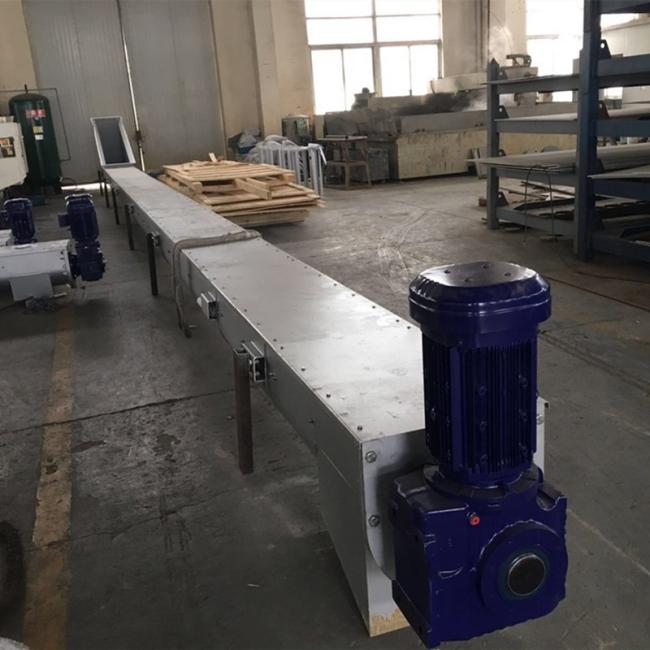 OEM Custom Continuous Sludge Cake Conveying Machinery Screw Incline Shaft Conveyor