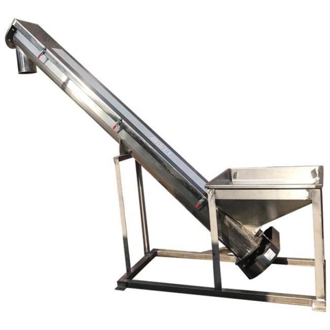 OEM Custom Feeder Screw Conveyor Manufacturer Auger Conveyor for Sugar Processing
