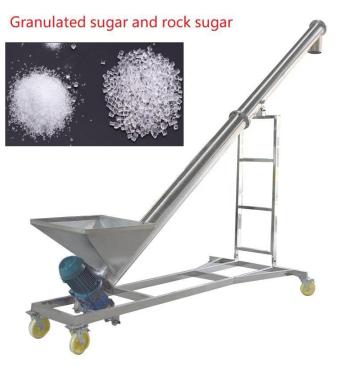 Stainless Steel 5 Ton Per Hour Particle Powder Screw Auger Conveyor Feeder