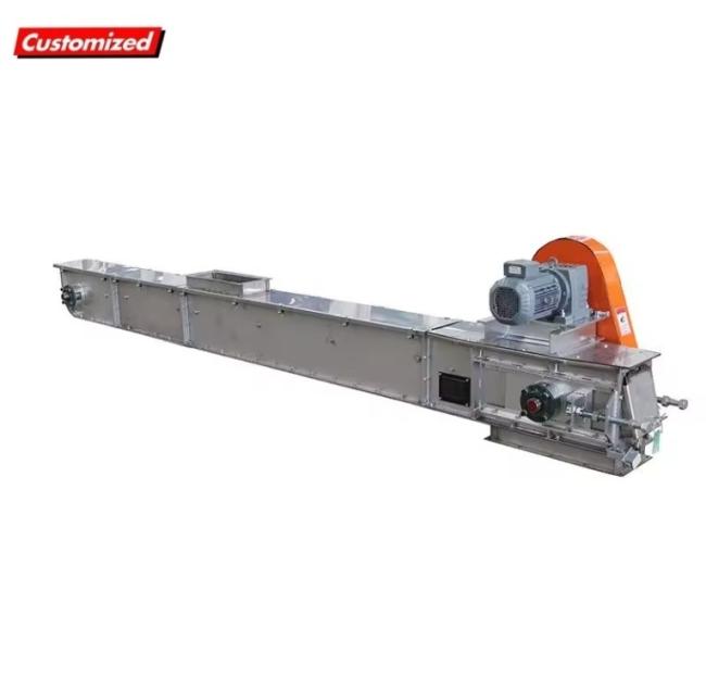 High Quality Conveying Equipment Galvanized Drag Chain Scraper Conveyor