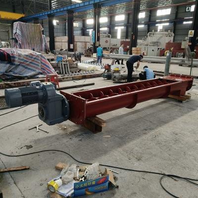 중국 US 110.000kg 패키지 총 무게의 사용자 지정 탄소 강철 이중 샤프트 나사 컨베이어 판매용