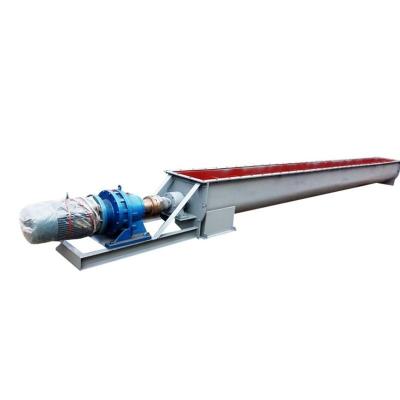 중국 OEM 산업용 탄소 강철 나선 컨베이어 U 트로프 오거 스크루 컨베이어 보증 판매용