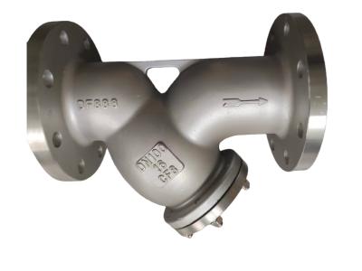 China Casting Flanged ANSI Stainless Steel Y Type Strainer for sale