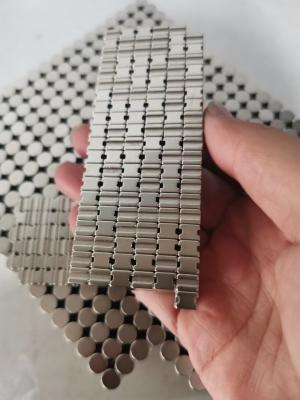 Cina Acciaio di triplo del motore dell'arco di Ring Strongest N35 del magnete del neodimio della terra rara in vendita