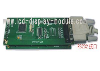 中国 RS232 連続 LCD の表示モジュール STN の肯定的な 半/LCD のパネル モジュール 販売のため