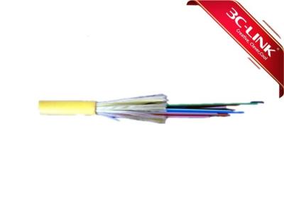 Cina 2 - 48 schiacciamento massimo Resistanc del cavo a fibre ottiche 1000 del centro GJFJV per cavo di collegamento di costruzione in vendita