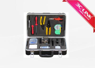 Cina Kit di utensili della fibra della macchina di fibra ottica di FTTH & kit di utensili d'impionbatura di pulizia della fibra del corredo in vendita