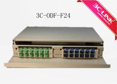 Cina 24 rocce a 19 pollici dei centri 1.5U hanno montato il quadro d'interconnessione ottico della pagina di distribuzione in vendita