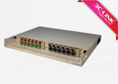 Cina La roccia bianca ha montato il centro ottico della struttura di distribuzione 1U 24 per gli strumenti della prova in vendita