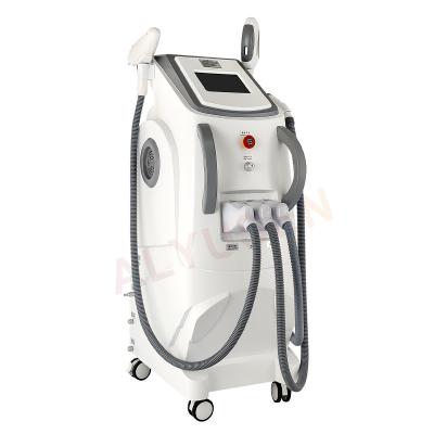중국 뜨거운 판매 3 in 1 E-light IPL OPT RF ND YAG 레이저 문신 제거 헤어 제거 기계 판매용