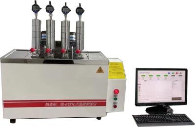 China Máquina de prueba termal práctica del Hdt Vicat de la deformación por el control informático en venta