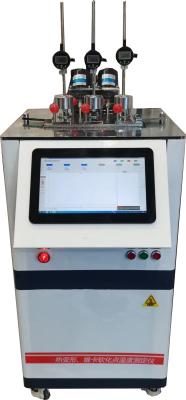 China Prueba plástica del punto de reblandecimiento de Vst del probador de Vicat Hdt del control informático en venta