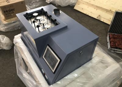 China Control por computadora de plástico HDT de deformación térmica VST vicat de ablandamiento de temperatura probador en venta