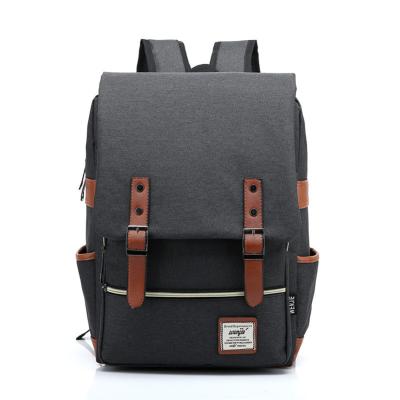Cina Zaino grigio chiaro lavabile dello studente di college con le tasche enormi del solido di capacità in vendita