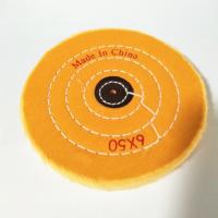 Quality Close Stitched 5X50 6x50 Yellow Buffing Wheel for Polishing Stainless Jewelry Tools for sale