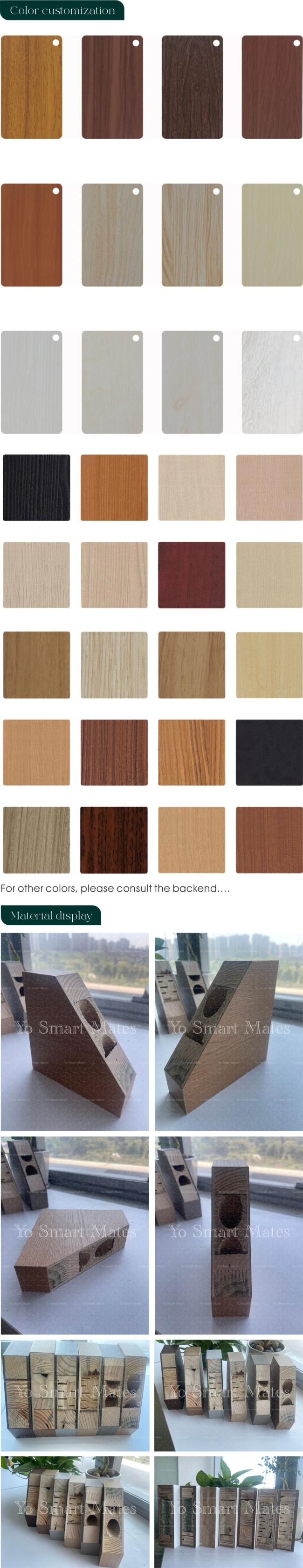 Customization capabilities for wooden doors including sizes, finishes, and OEM/ODM services