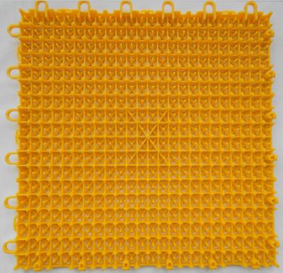 Cina Polipropilene che collega la pavimentazione 304.8×304.8×12.2mm di sport dell'interno in vendita
