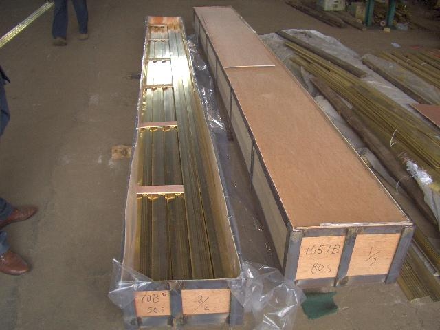 обрамлять слота листа сплава t металла 25mm латунный и меди t C38000 DIY