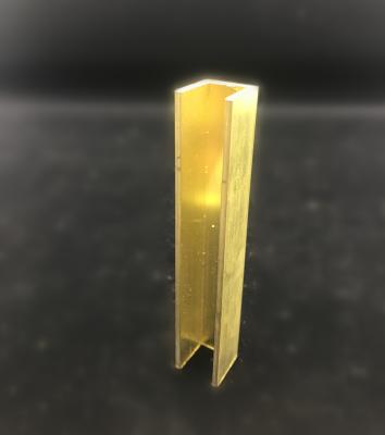 Китай запас канала 15mm x 15mm x 2mm латунный u для различных размеров u продается