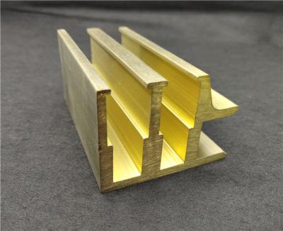 Китай Медные размеры канала c для разделов оконной рамы качественных латунных продается