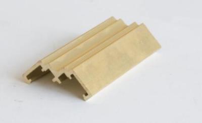中国 Rustproof Brass H Shape Profiles Special Copper-H Sections For Window Frame 販売のため