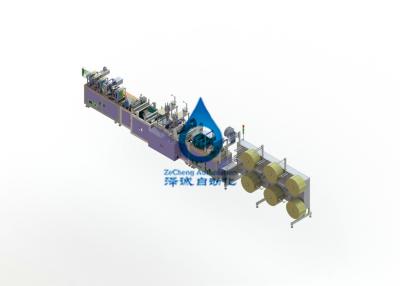 Cina Macchina completamente automatica di fabbricazione della maschera di rimorchio due della catena di montaggio una del pacchetto della batteria in vendita