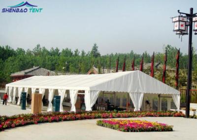 Cina tenda foranea della festa nuziale di larghezza di 15m con l'alto picco e la tenda di Seater del sistema 500 del muro del PVC in vendita