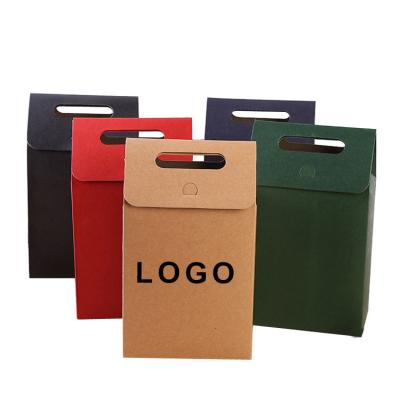 Cina flexo che stampa la borsa più vicina amichevole della carta kraft della pianta di personalizzazione 10kg della medicina di eco del triangolo all'ingrosso con marrone delle maniglie in vendita