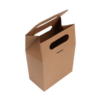 Cina borsa amichevole della carta kraft della pianta di flexo di personalizzazione 10kg della medicina di stampa di eco più vicino del triangolo all'ingrosso con marrone delle maniglie in vendita