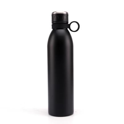 中国 0.6L / 0.75L / 1L パーソナライズされたステンレス鋼 壁のダブル 掃除 スポーツ 水瓶 PP 蓋とハンドル 販売のため