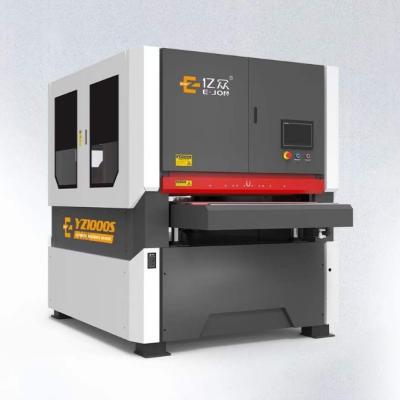China Gebruikersvriendelijke Ejon YZ1000S Thin Thick Metal CNC Surface Grinding Weld Polishing Machine Te koop