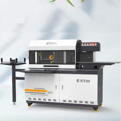 China EJON ET20 ALL IN ONE Volumetric Letter Bender met automatische voeding en buigfunctie Te koop