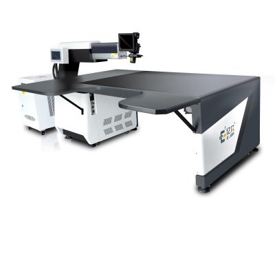 China E500 500W CNC-vezellasersweismachine voor snelle en geruisloze advertentiebordlassen Te koop
