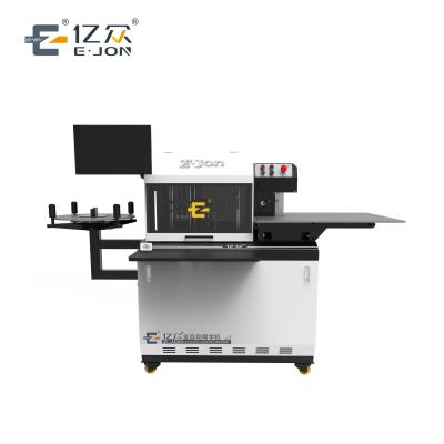 China precisão Ejon Y6 3D Sign CNC Flat Aluminium Channel Letter Bender para letras pequenas à venda