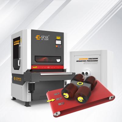 Cina Diametro del rotolo della spazzola 300 mm YZ900 Macchina di lucidatura CNC per componenti tagliati al laser in vendita