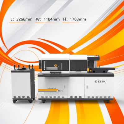 Cina ET20C V Groove Bending Machine Lo strumento definitivo per la piegatura automatica di lettere di canale in vendita
