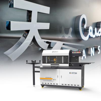 中国 EJON ET20 多機能プロファイルトリムキャップマシンでサイン制作プロセスをアップグレードします 販売のため
