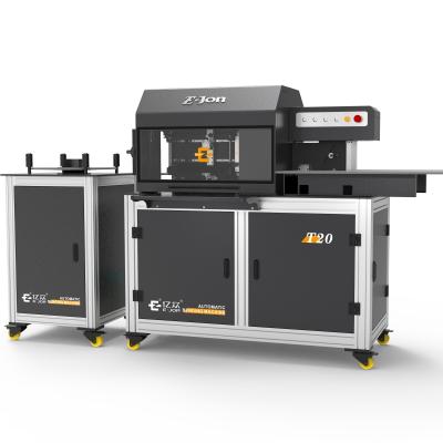 China EJON T20 2 mm de aluminio de acero inoxidable máquina de doblar cartas de canal 550 kg peso ideal en venta