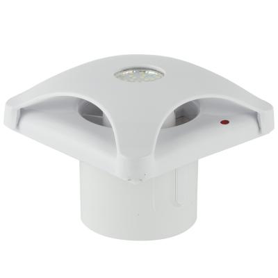 중국 170mm 벽 천장 장착 PIR 센서 LED 라이트 배기가스 팬 판매용