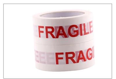 China UV-bestendige professionele breekbare tape 2,2 Mil polypropyleen materiaal Te koop