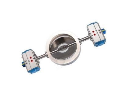 China Compact Powder Butterfly Valve 304 Stainless Steel Powder Metering Valve for sale