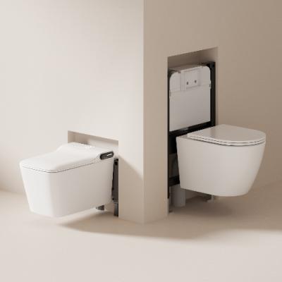 Cina Smart Bathroom Bidet Toilet con Apertura/Chiusura Automatica, Sedile Riscaldato, Luce Notturna, Scarico Integrato, Telecomando in vendita