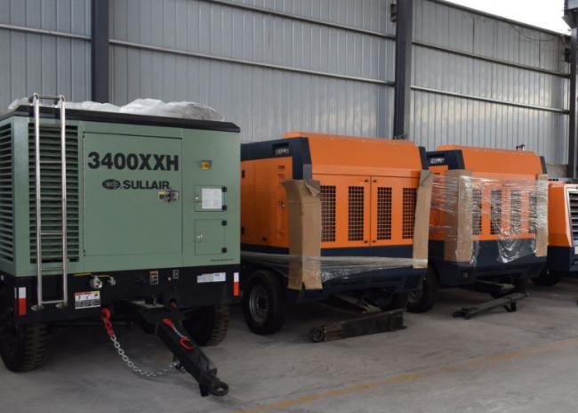 Diesel Screw Air Compressor for Drilling Rig Machine
