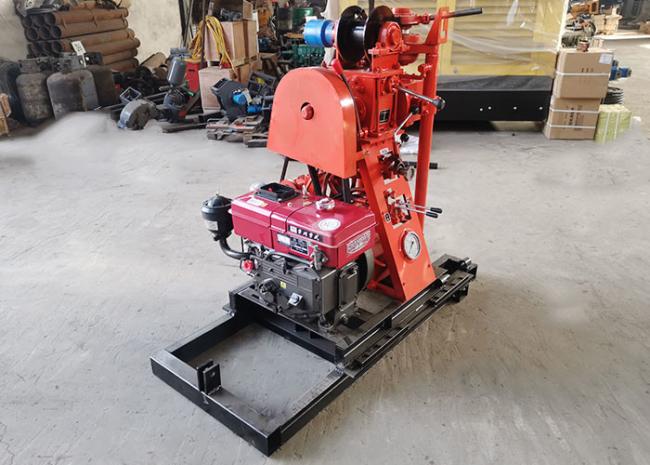 Shitan ST-50 Portable Water Well Drilling Rig side view
