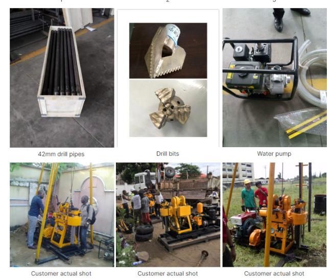 GY200 Portable Water Drilling Rig component view