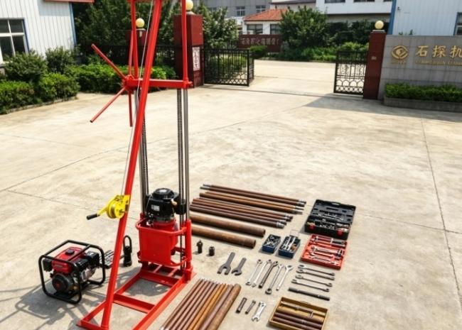 ST30 Drilling Rig side view showing compact design